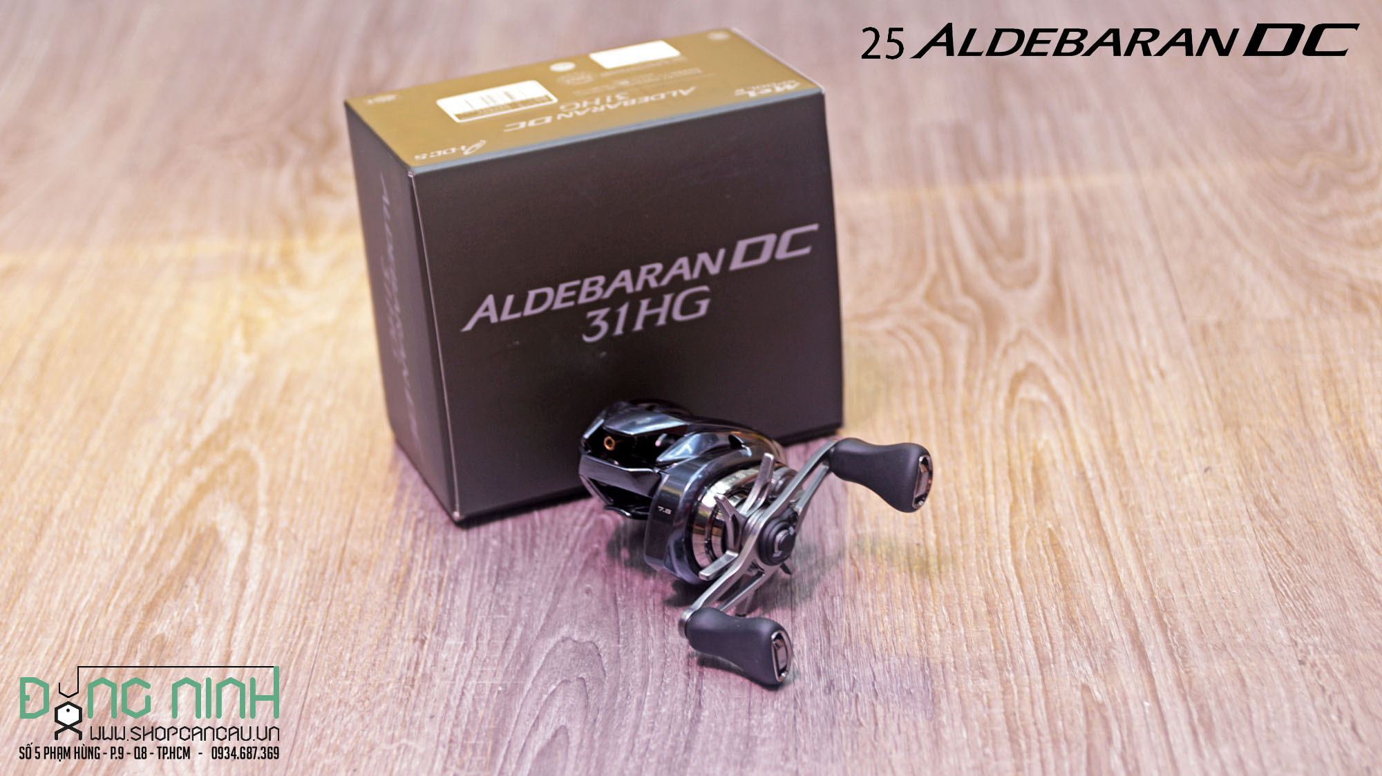 Máy ngang Shimano Aldebaran DC 2025 – i-DC5 , siêu nhẹ